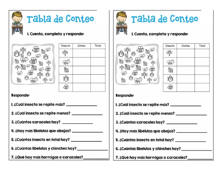 Tabla de Conteo | PDF
