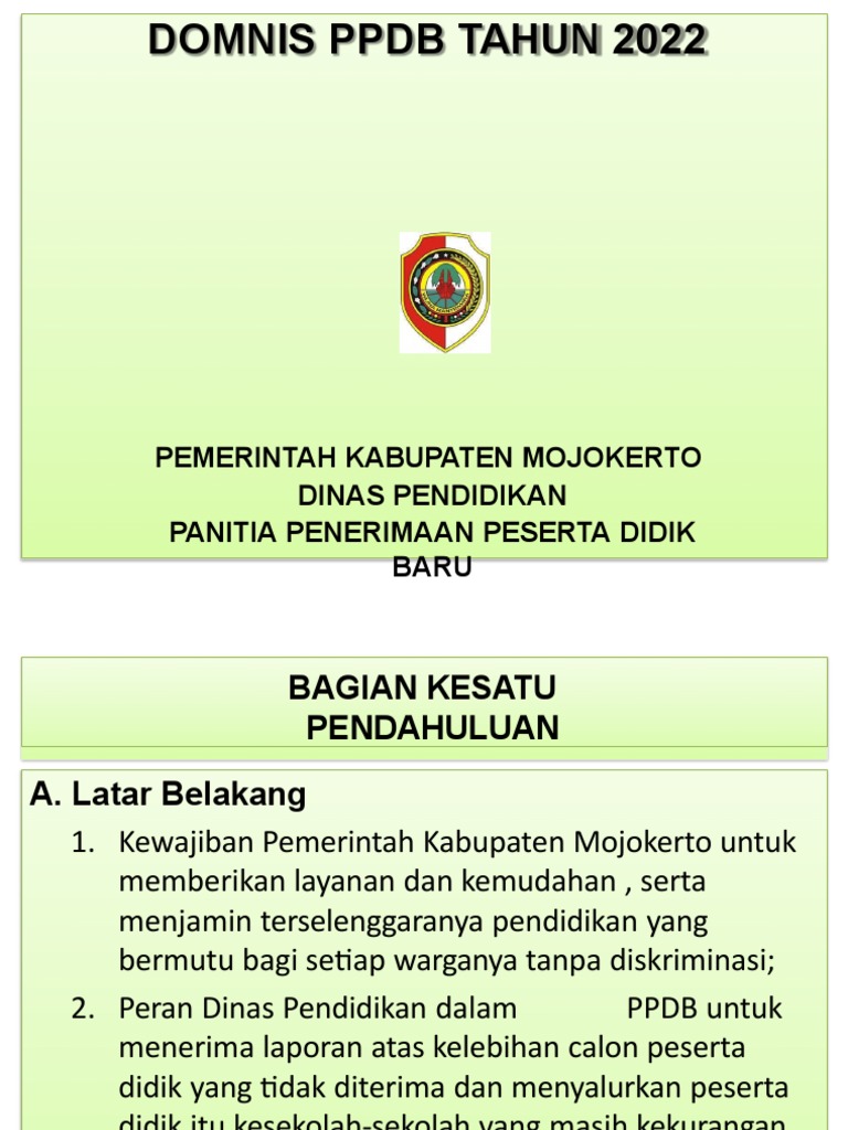 Materi Sosialisasi PPDB 2022 | PDF | Karier & Perkembangan | Bisnis