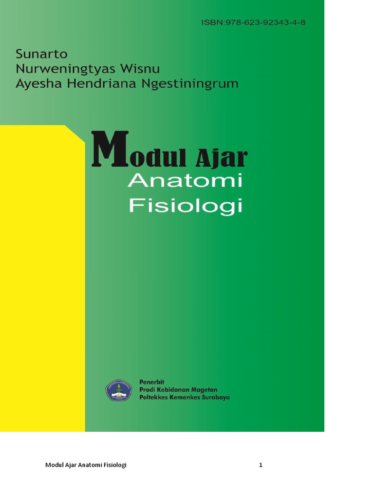 Modul Ajar Anatomi Fisiologi | PDF