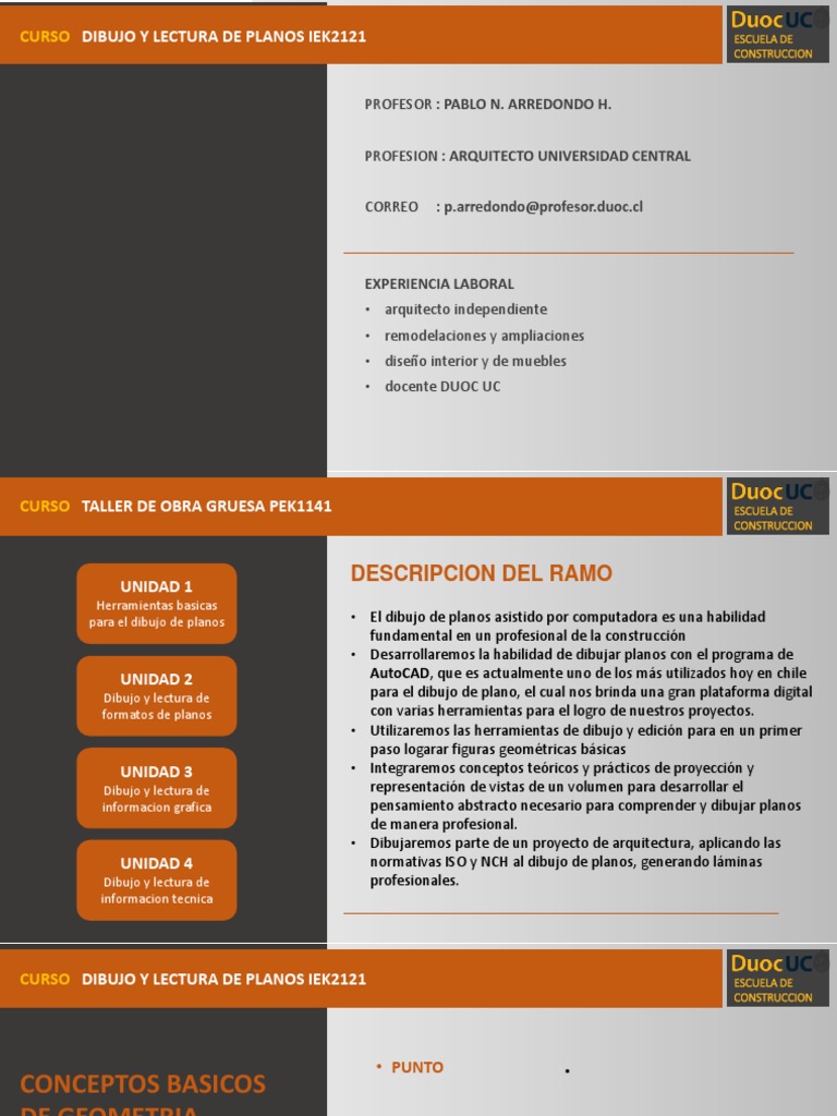 1.0 Conceptos Basicos de Geometria | PDF | Triángulo | Geometría