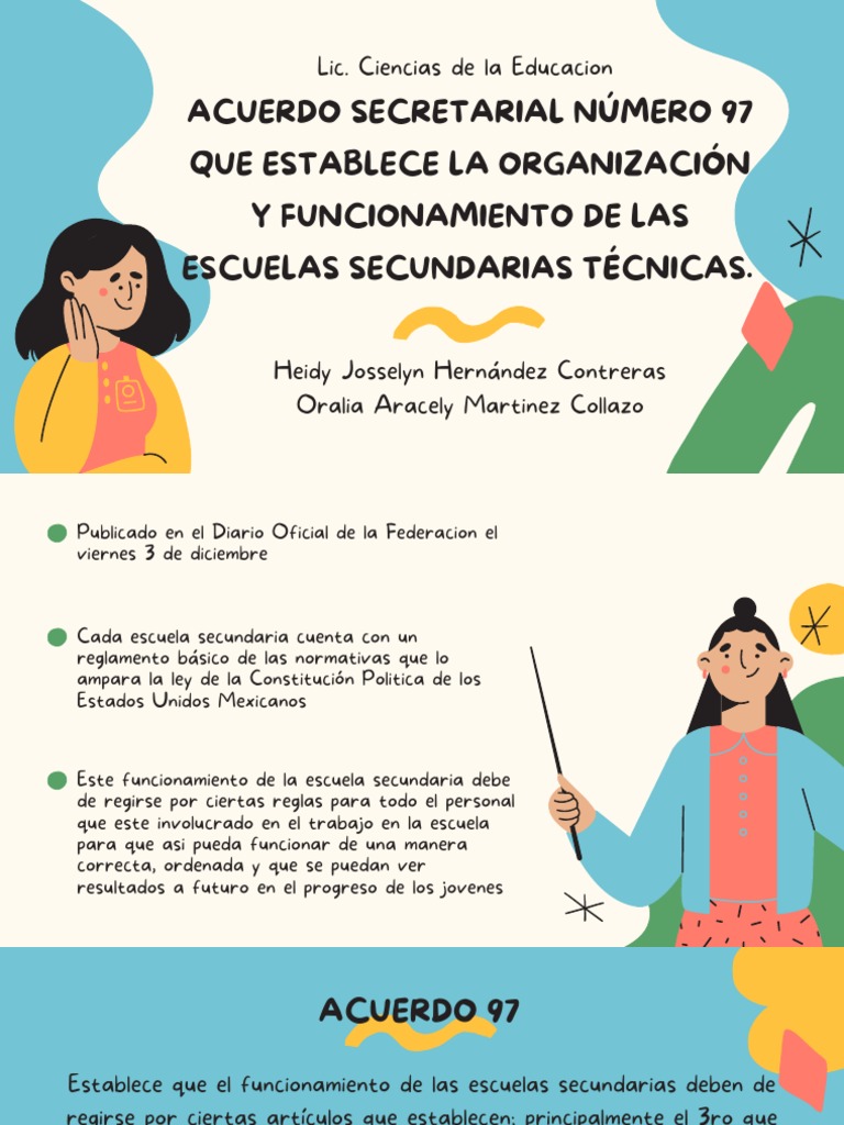 Acuerdo 97 | PDF | Educación Secundaria | Educación más alta