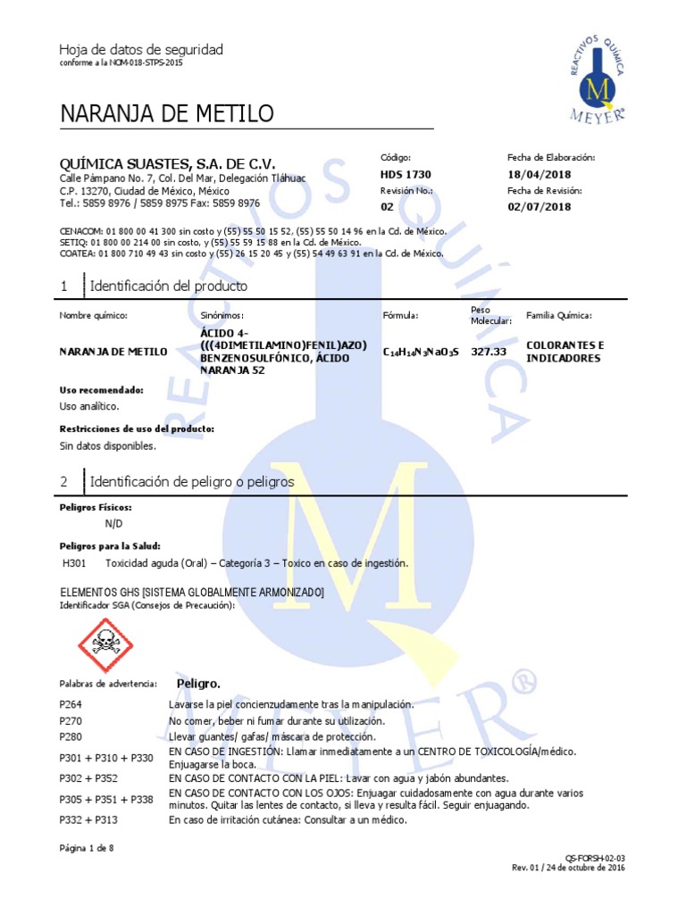 Naranja Dle Metilo | PDF | Residuos | Reciclaje