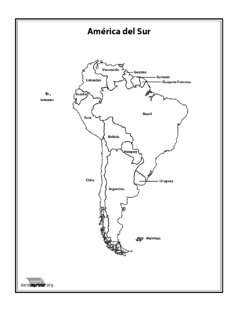 Mapa de Chile | PDF