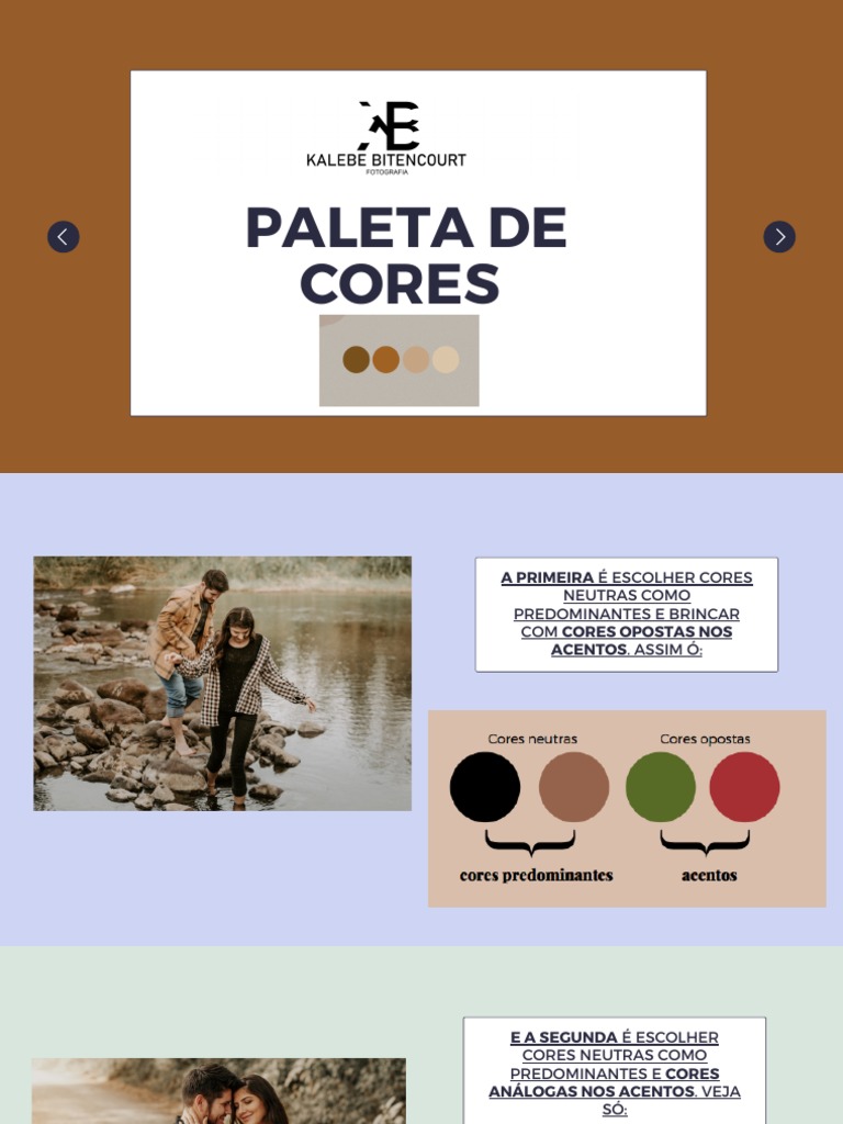 Paleta de Cores Neutras e Acentos | PDF