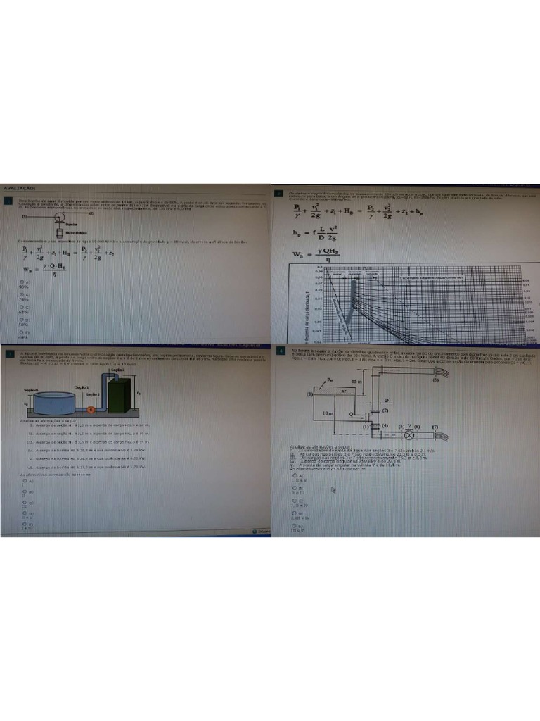 NP2 DP Mecânica Dos Fluidos | PDF