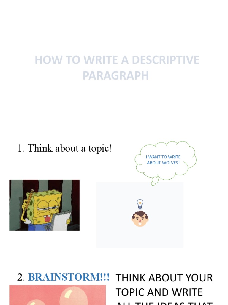 Descriptive Paragraph About A Habitat | PDF