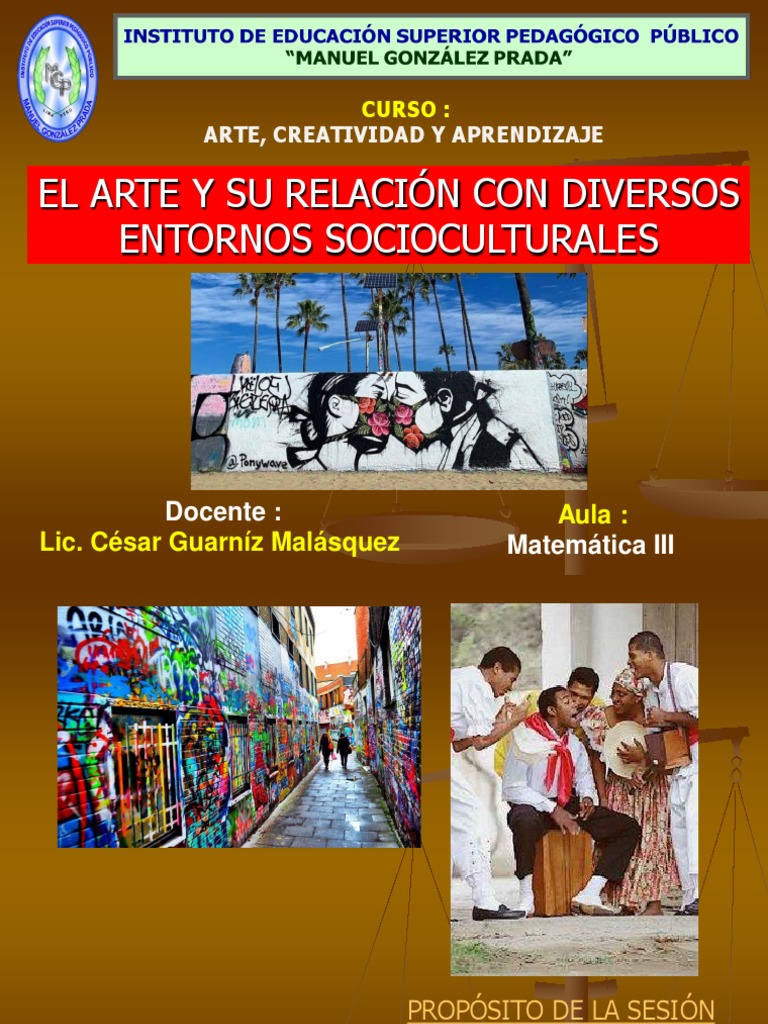 Arte y entornos socioculturales | PDF | Aprendizaje | Ciencia cognitiva