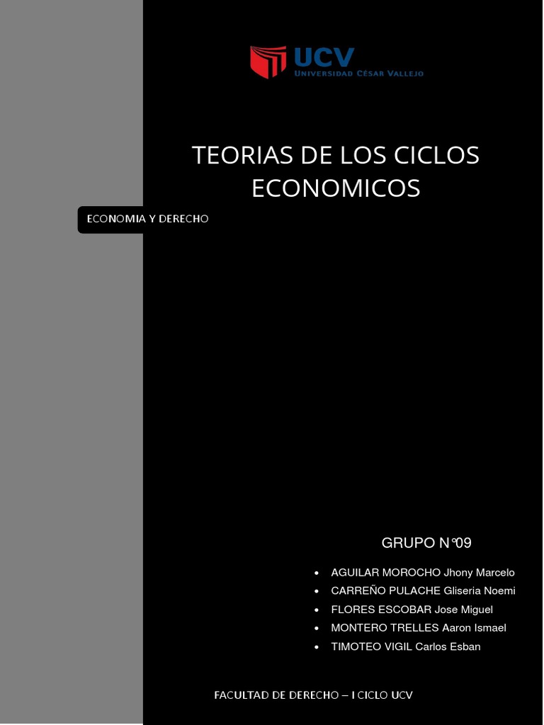 Teoria de Los Ciclos Economicos | PDF | Ciclo comercial | Producto Interno Bruto