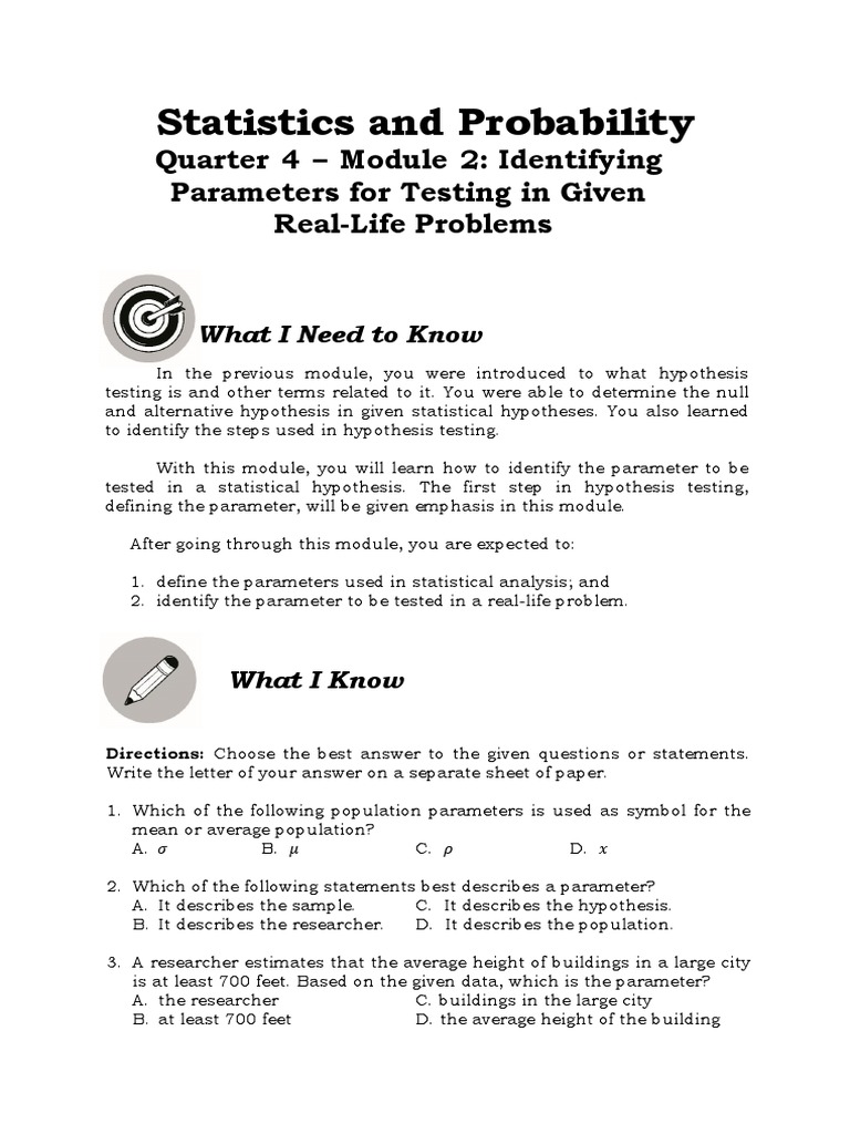 Statistics W2 Module 2 | PDF | Statistics | Standard Deviation