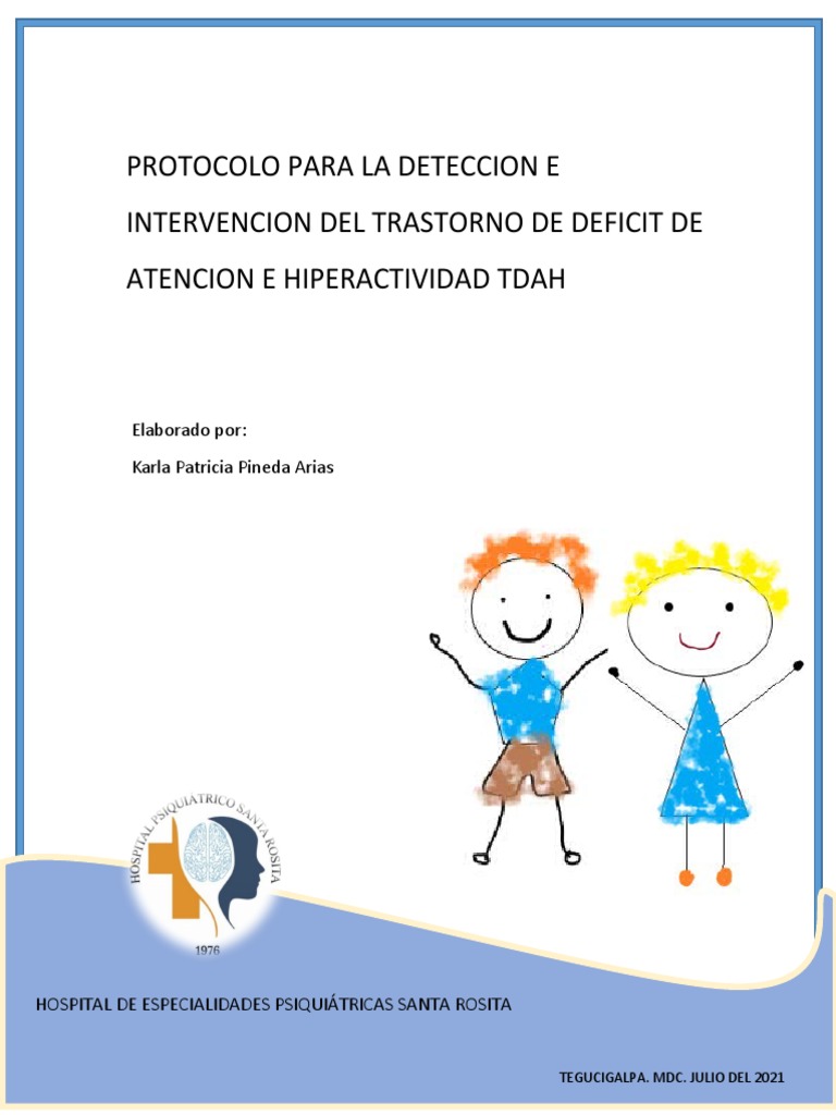 Protocolo Tdah - Kppa | PDF | Desorden hiperactivo y deficit de atencion | Trastorno mental