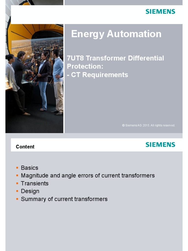7UT CT-Requirements en | PDF | Transformer | Power Engineering