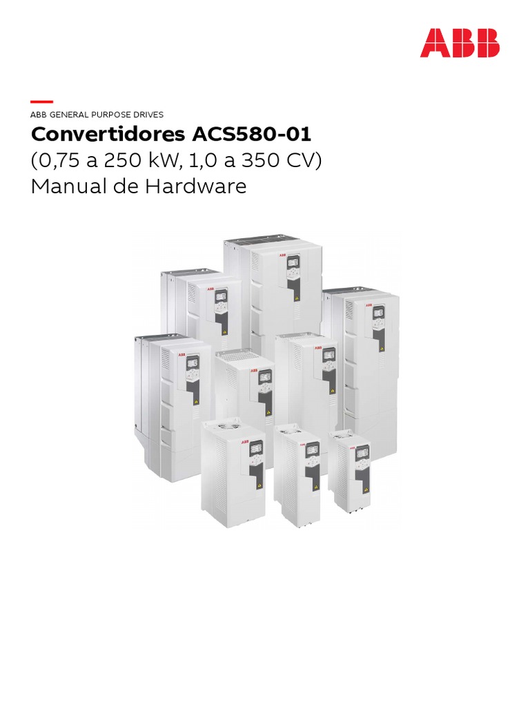 Es Acs580-01 Manual | PDF | Ingenieria Eléctrica | Electricidad