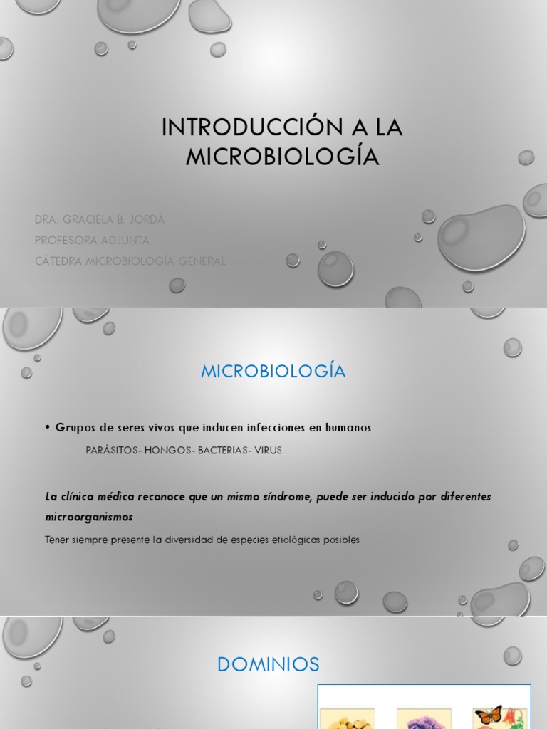 2022 INTRODUCCION A LA Microbiología | PDF | Biología Celular) | Las bacterias