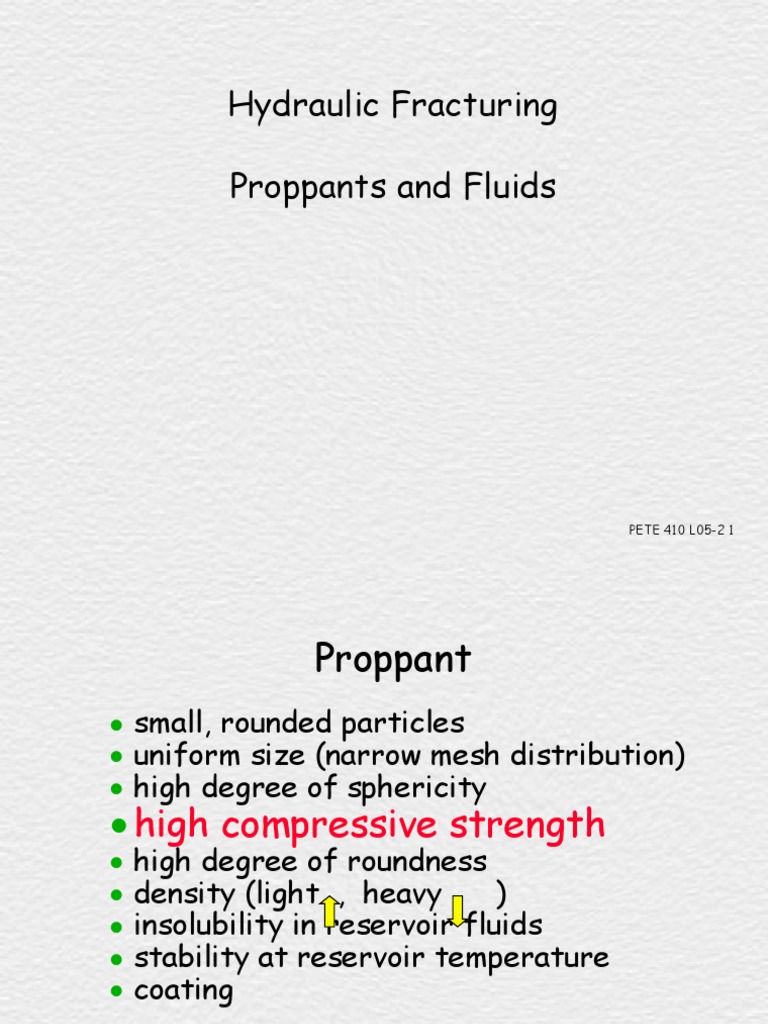 08 - 2 (Hydraulic Fracturing-Proppants) | PDF | Chemistry | Continuum ...
