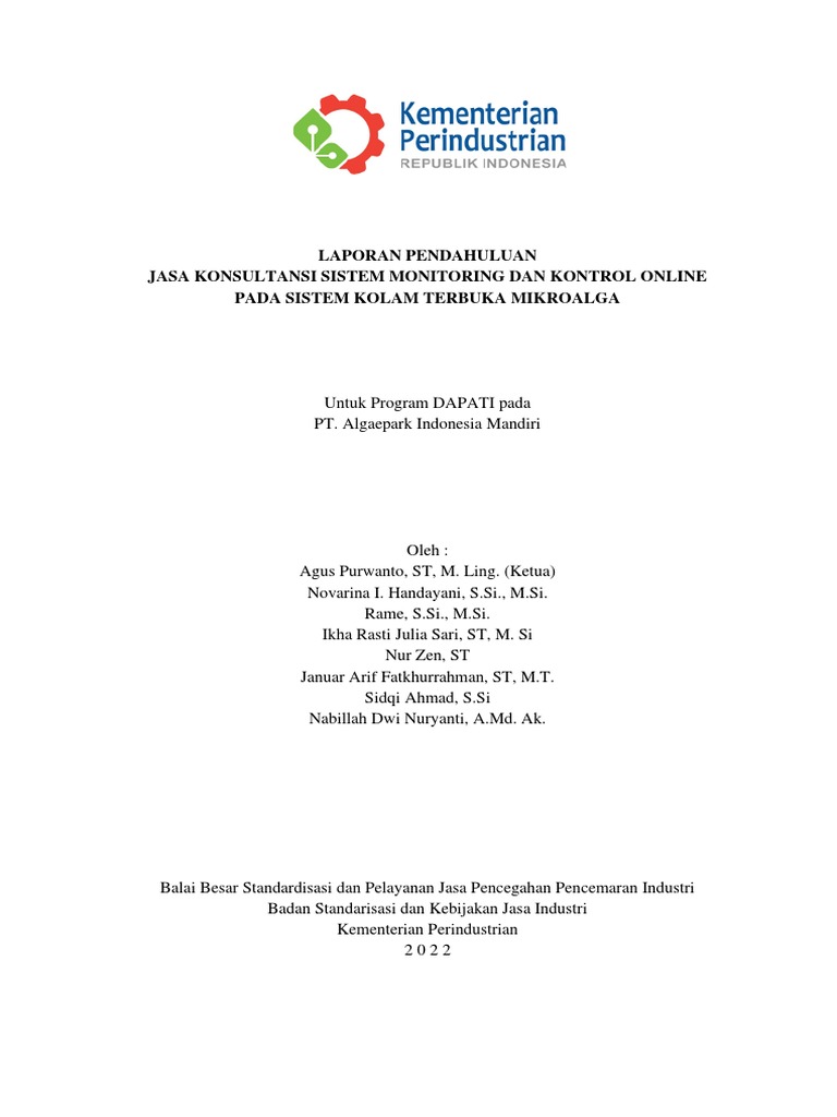 Laporan Pendahuluan PTAIM R | PDF | Bisnis | Komputer