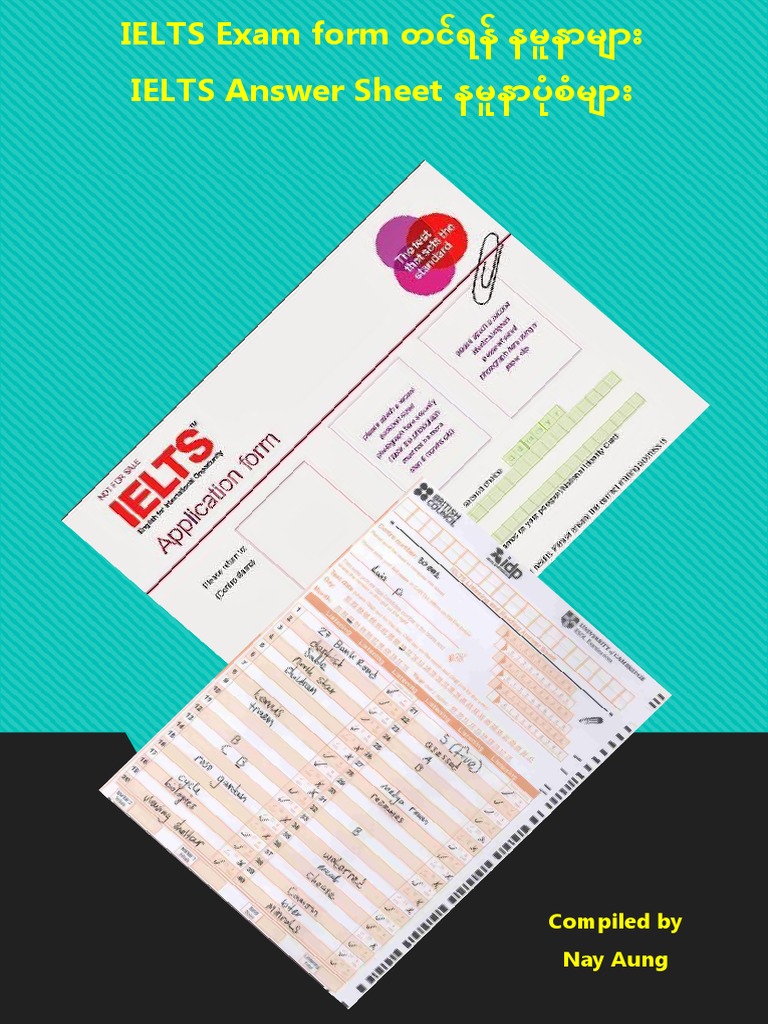 IELTS Exam Form and Answer Sheet Samples | PDF | International English ...