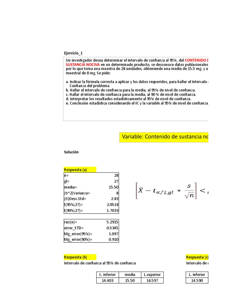 S02.s1 Ejercicios - Angelo Rios | PDF | Intervalo de confianza | Media
