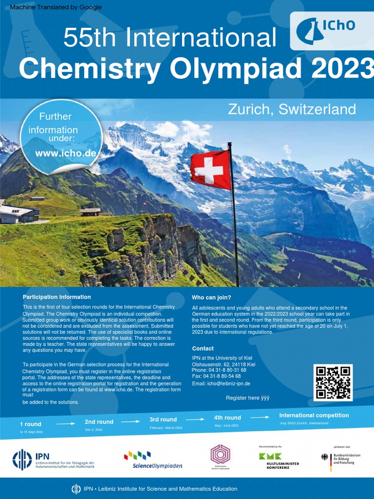 Aufgabenblatt IChO 2023 A4 Einzelseiten V3 (7531) | PDF | Steel | Nitrate