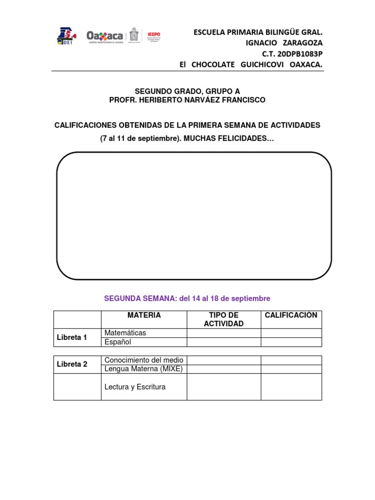 Actividades de Lectura y Escritura | PDF