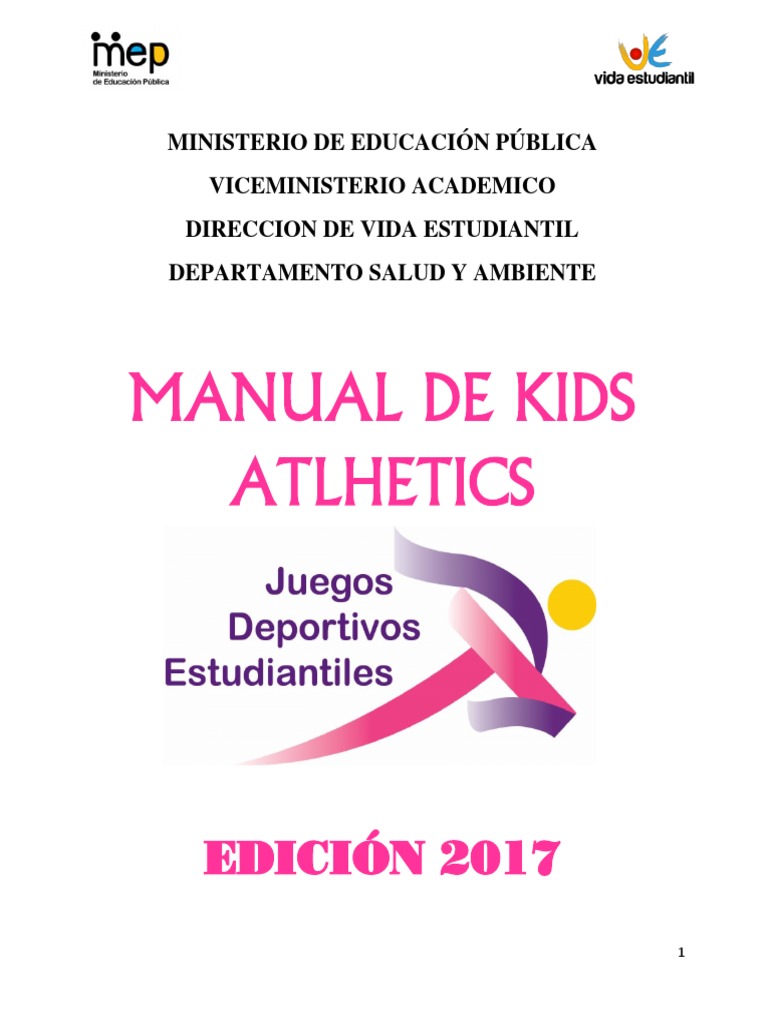 Manual Kids Atlhetics 2017 | Descargar gratis PDF | Deporte del ...