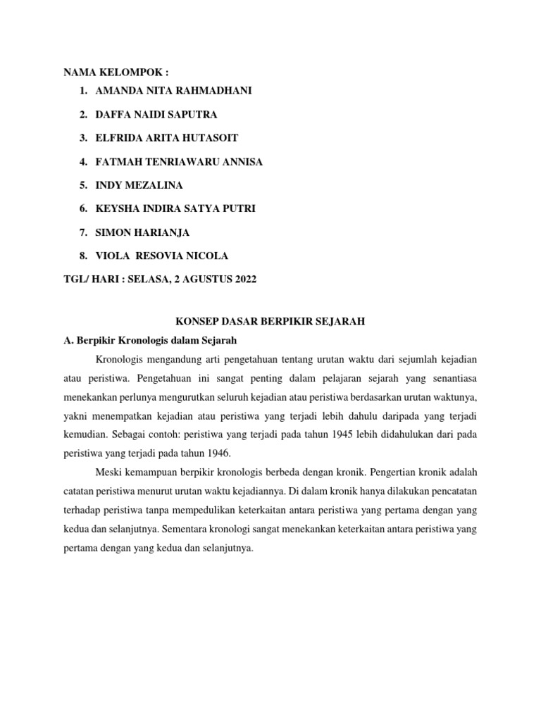 Tugas Sejindo Kelompok Oke | PDF