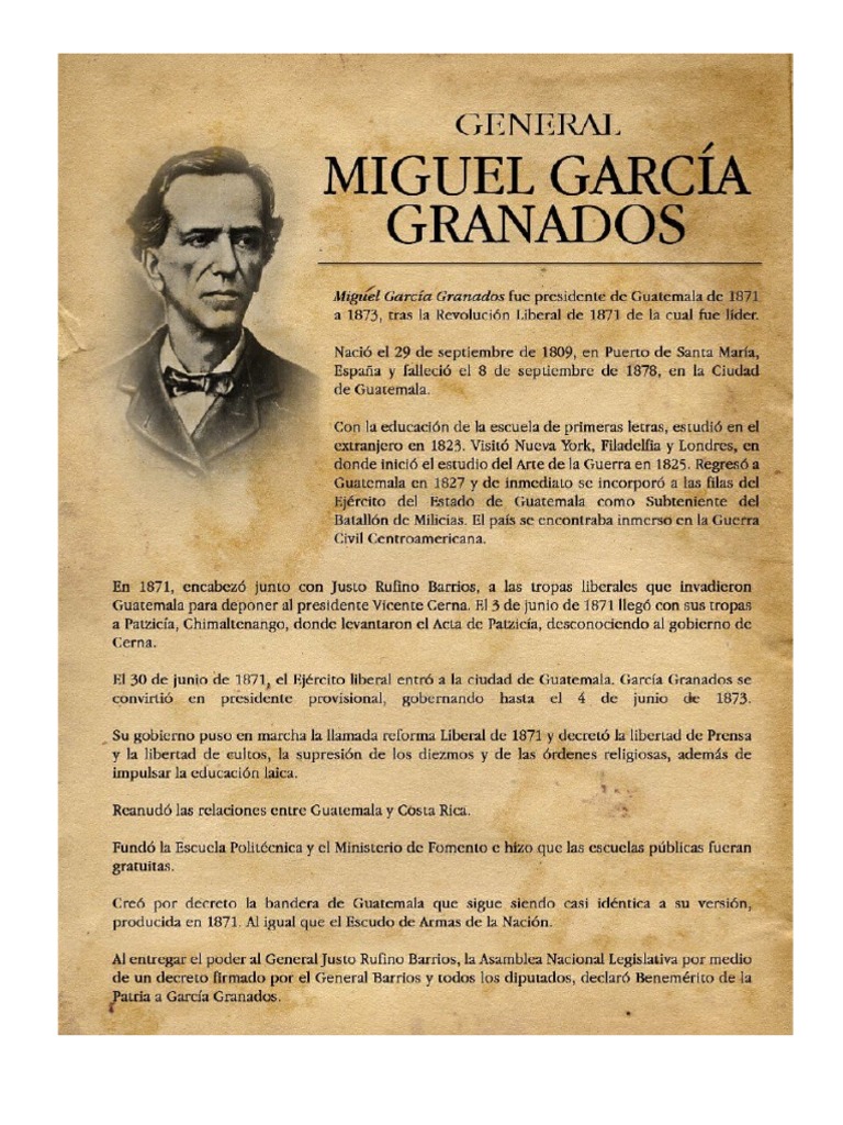 Miguel Garcia Granados | PDF Miguel Garcia Granados | PDF