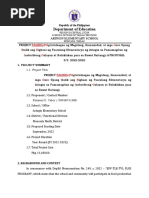 PROJ PROPOSAL For Beautification Final | PDF | Schools | Learning