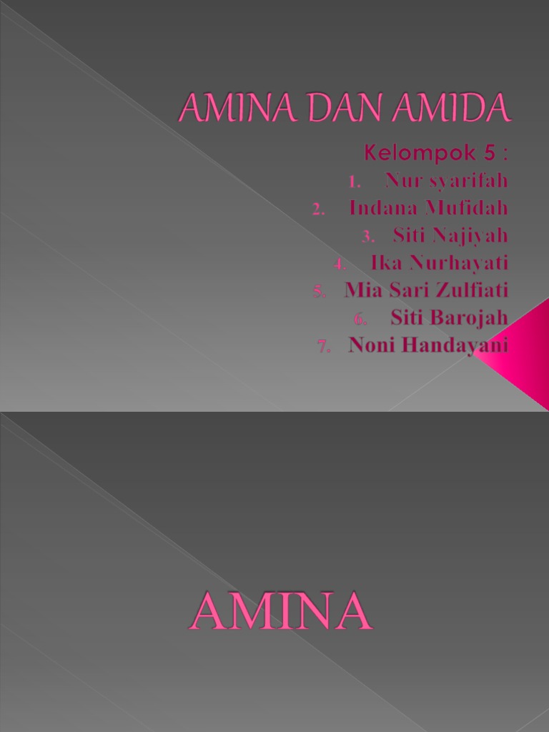 Amida & Amina | PDF