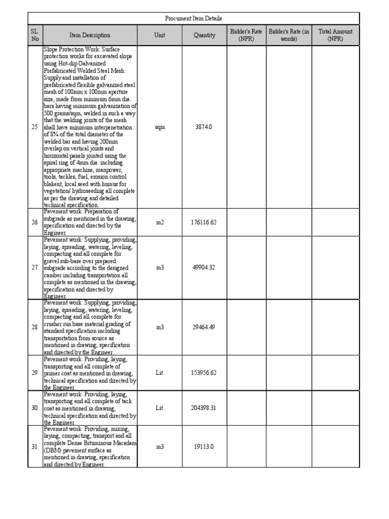 5-22 (Bridge BOQ) | PDF