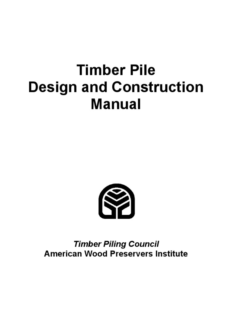 Timber Manual | PDF | Deep Foundation | Geotechnical Engineering
