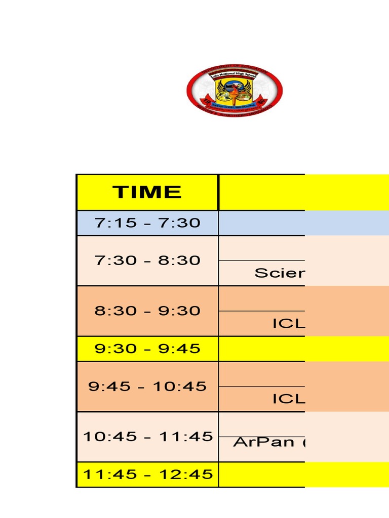 2022 2023 Teachers Load and Class Program | PDF | Educational Organizations | Educational ...