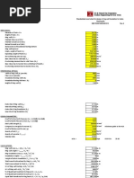 Dyke Wall Design and Calculations | PDF | Civil Engineering | Physics