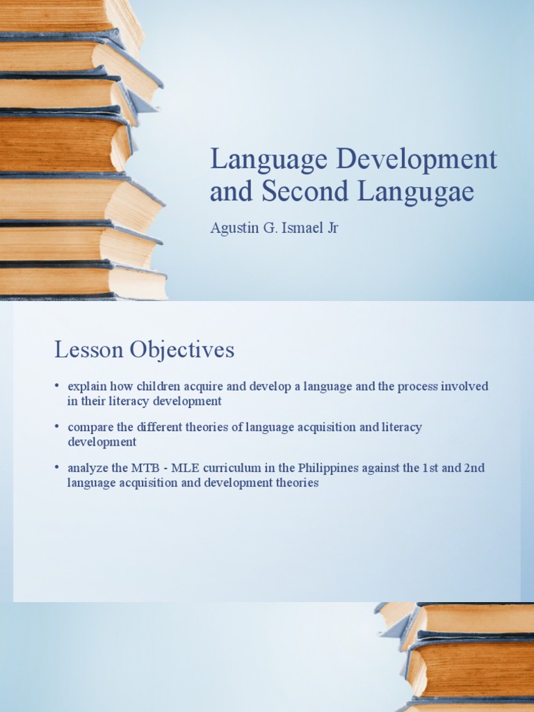 Language Development and Second Langugae | PDF | Second Language ...