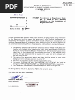 DPWH Project Billboard Guidelines 2025 | PDF | Page Layout | Billboard