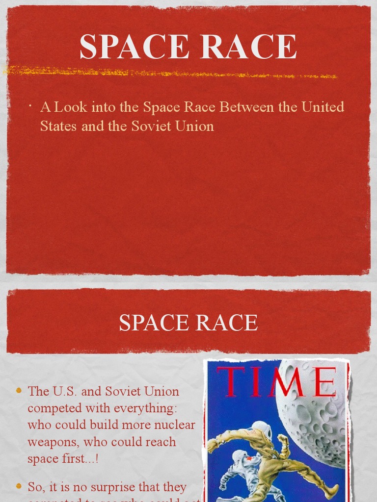 PowerPoint - Lesson 9 - Space Race and Technology - The Cold War and ...