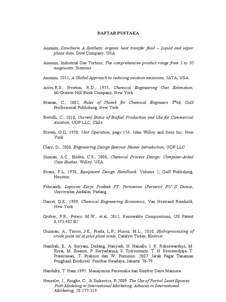 Daftar Pustaka Pdf Biofuel Chemistry