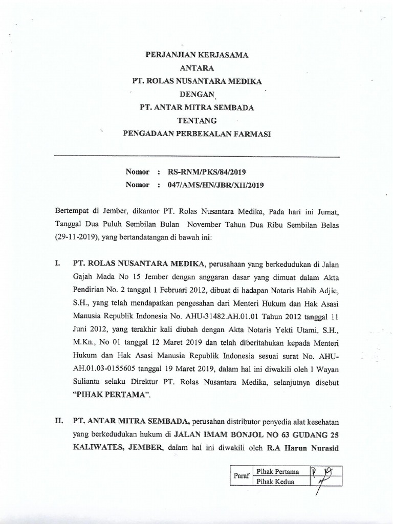 Antar Mitra Sembada | PDF