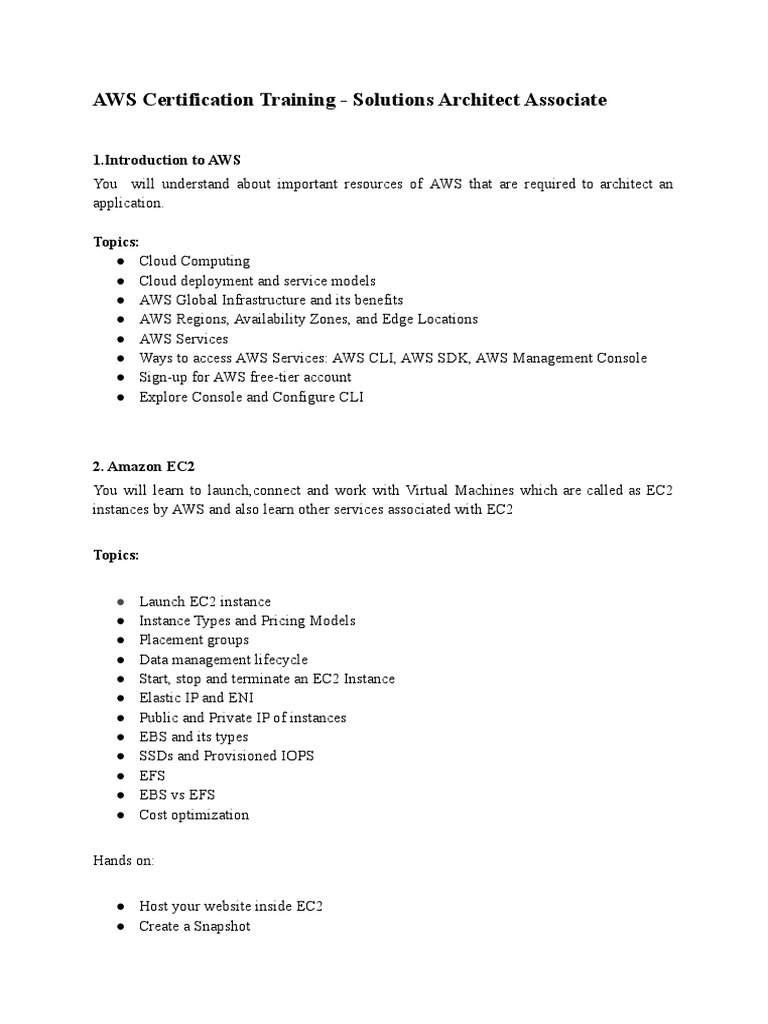 Cloud Computing Aws Pdf Amazon Web Services Cloud Computing