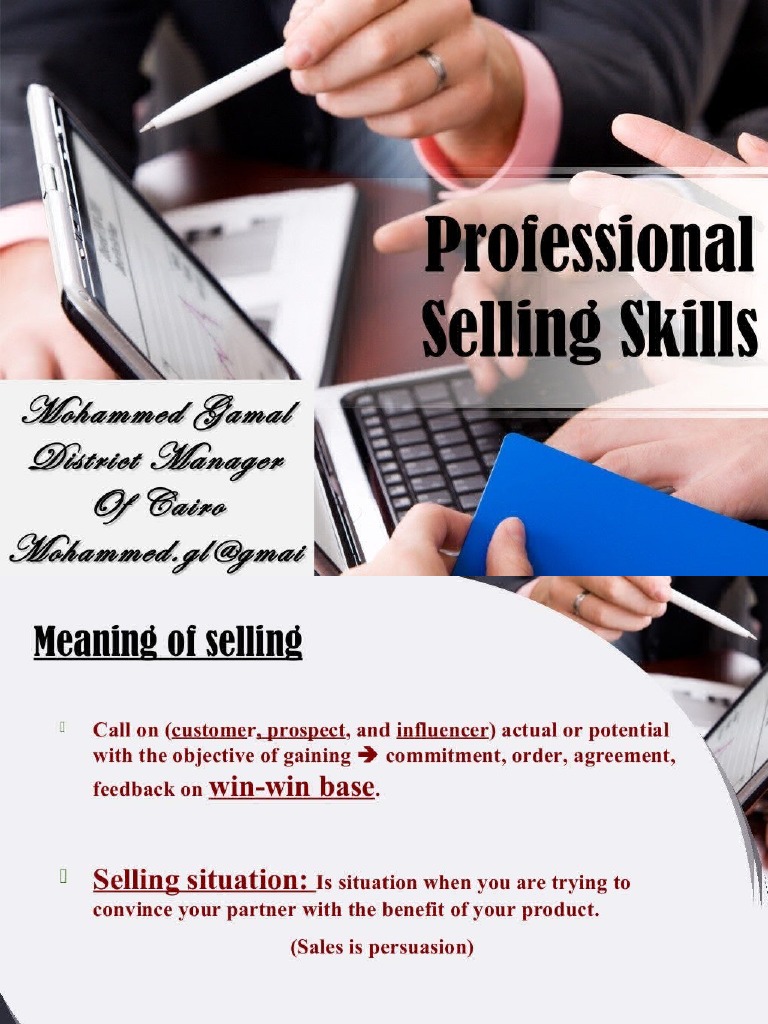 Professional Selling Skills 111316811 | PDF