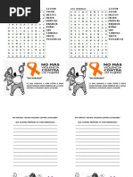 Sopa de Letras de Generalidades Del Sistema Inmune 1 | PDF ...