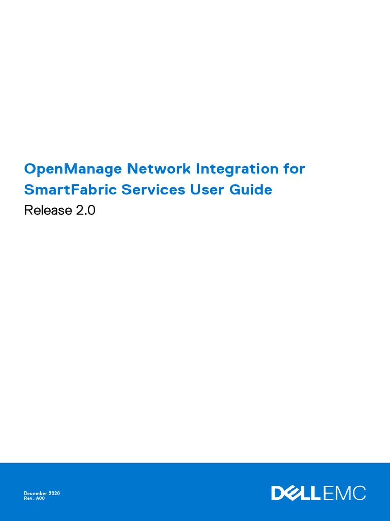 Dell Openmanage Network Users Guide4 en Us | PDF | Computer Network ...