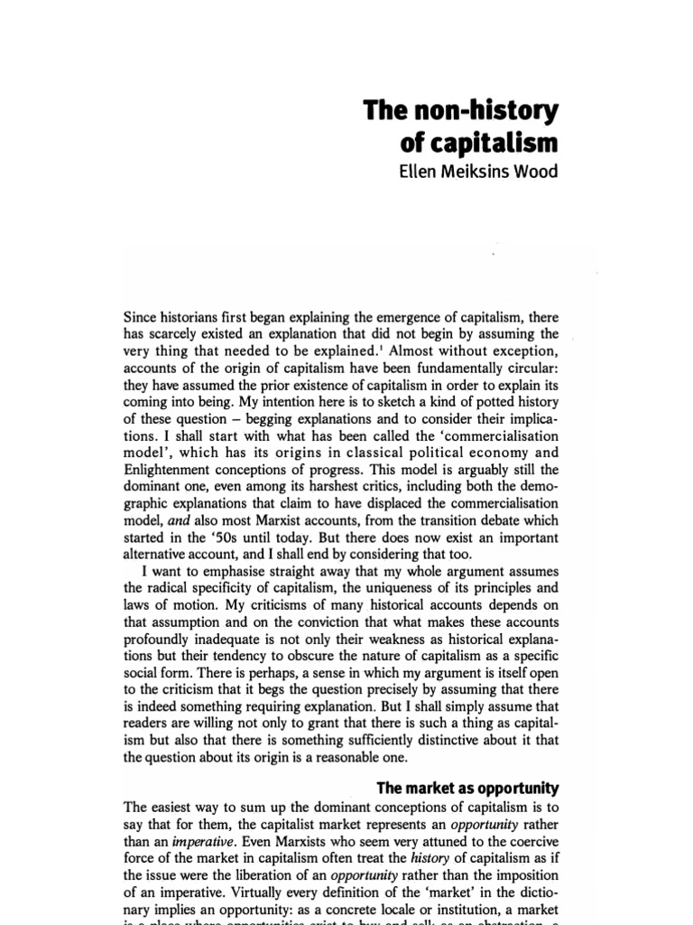 HM - 1-1 | PDF | Capitalism | Exploitation Of Labour