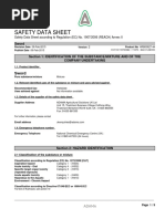 Material Safety Data Sheet (MSDS) | PDF