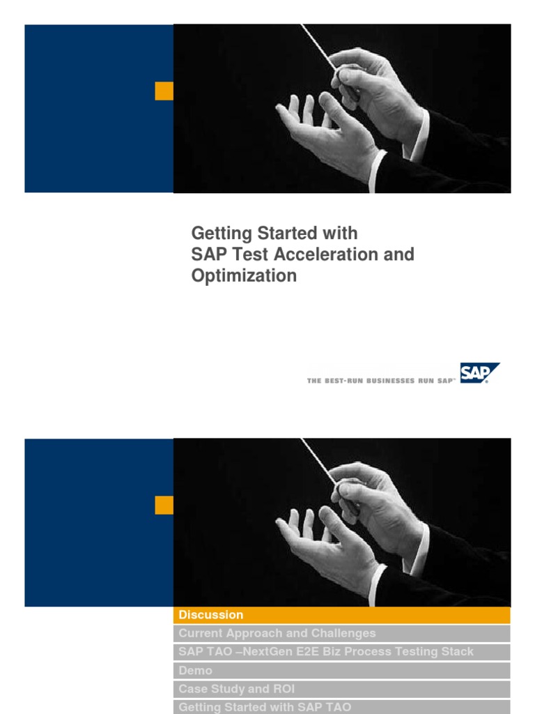 Sap Tao Customer Facing Deck | PDF | Sap Se | Business Process