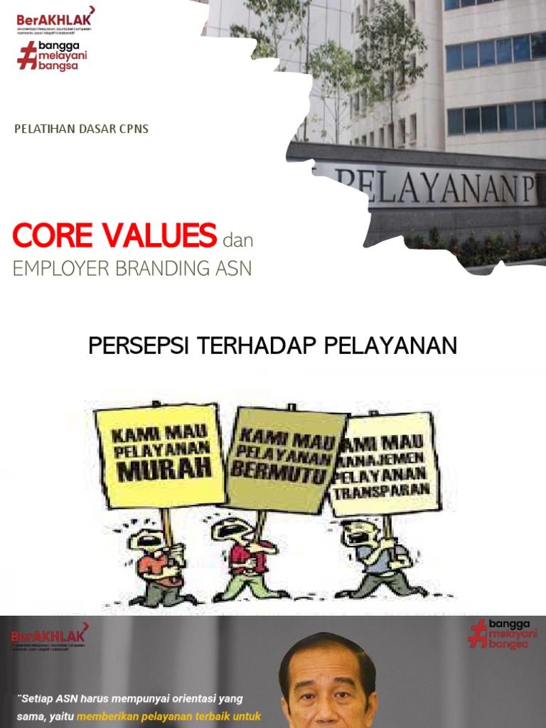 Core Value Berakhlak PDF | PDF