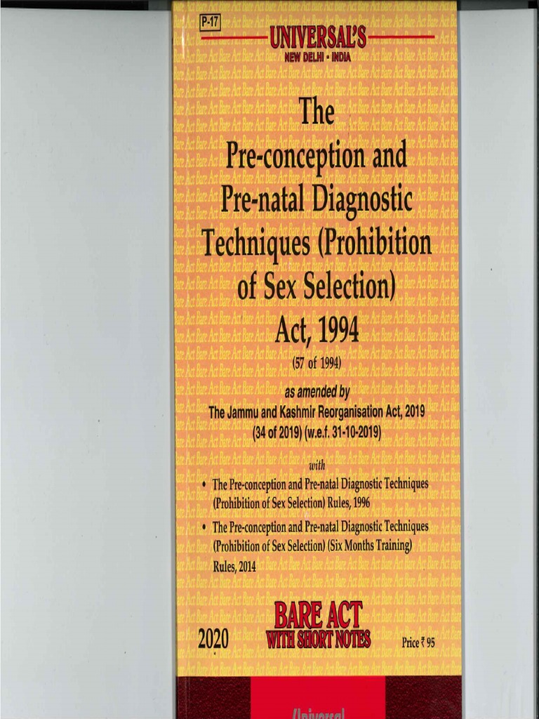 PCPNDT 2020 | PDF