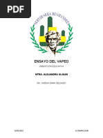 Triptico Sobre El Vape | PDF | Cigarrillo electrónico | Especialidades ...