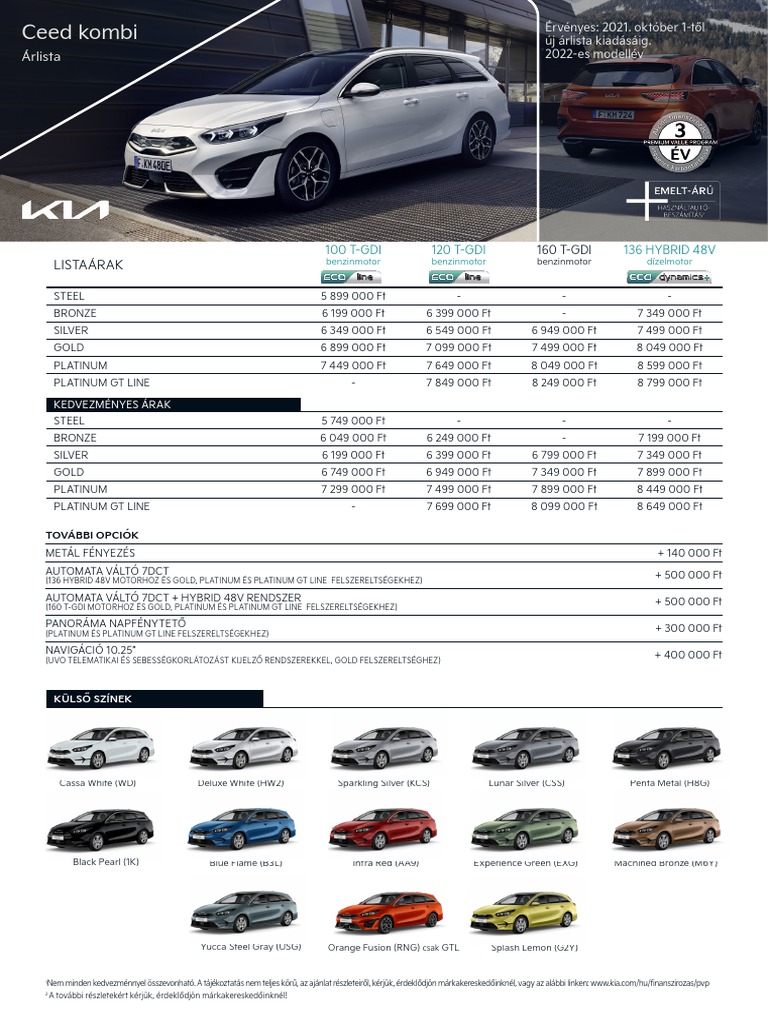 Kia Ceed SW Arlista My22 | PDF