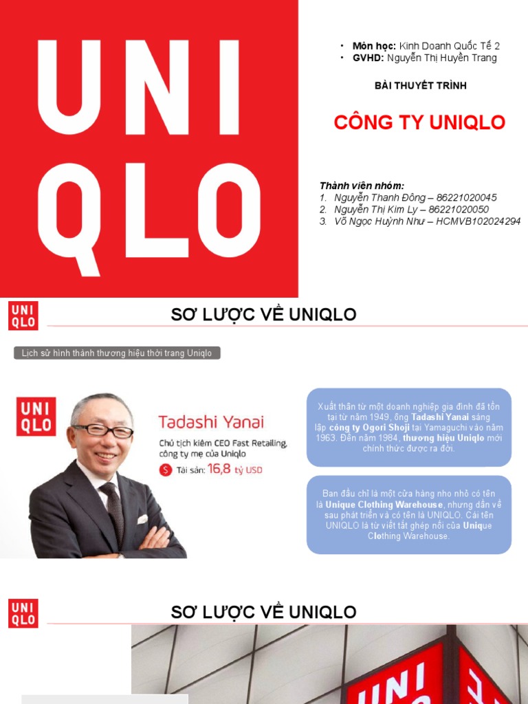 GROUP A - UNIQLO | PDF
