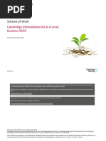 Cambridge AS & A Level Business Syllabus 2026-2028 | PDF | Marketing ...